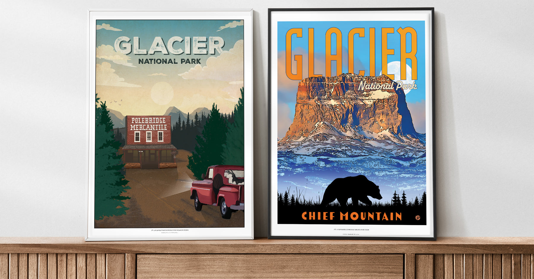 Glacier National Park Prints and Posters - High Quality Prints