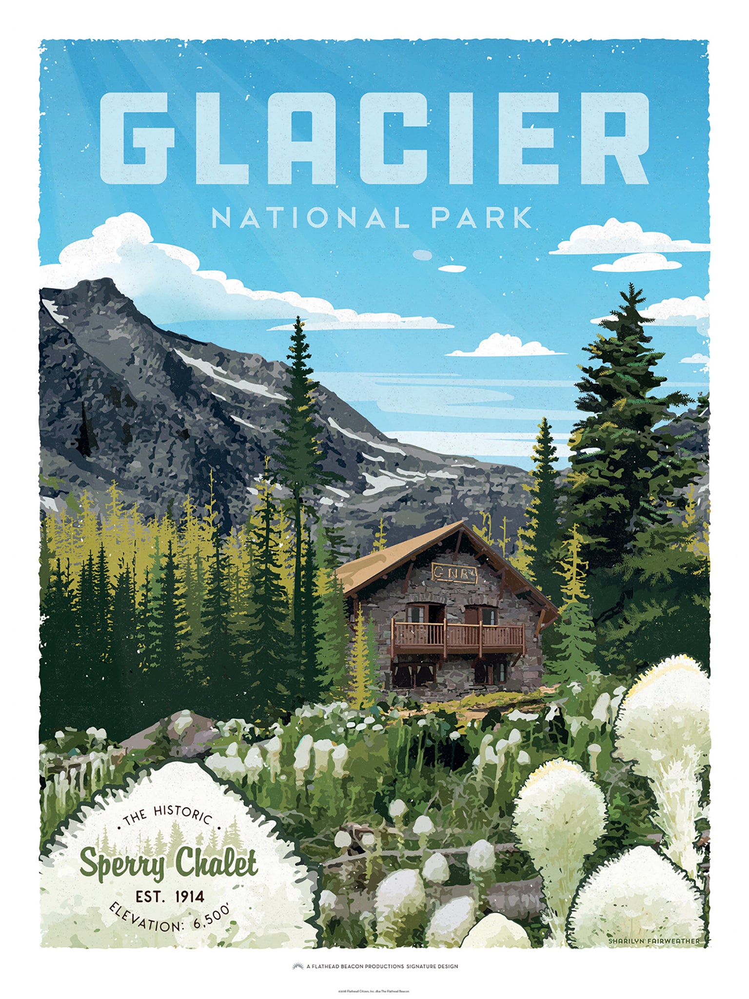 Glacier National Park Prints and Posters - High Quality Prints