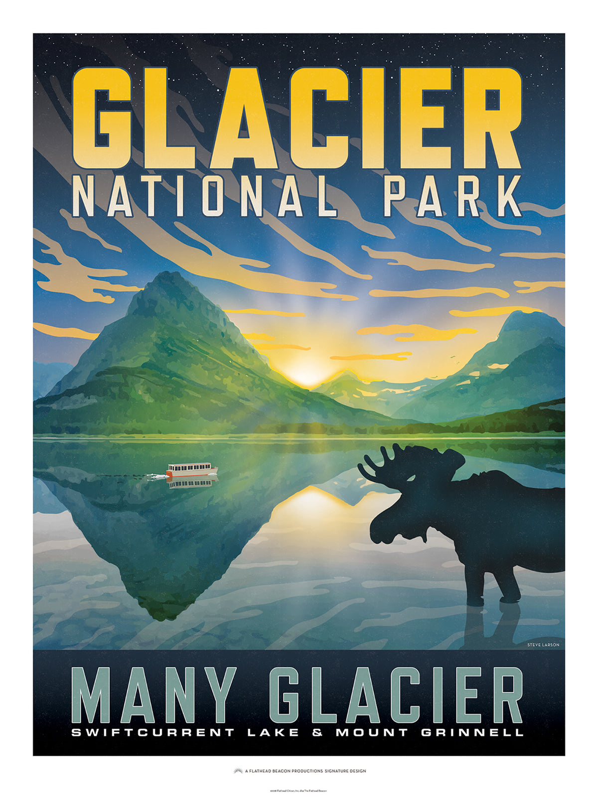 Glacier National Park Prints and Posters - High Quality Prints