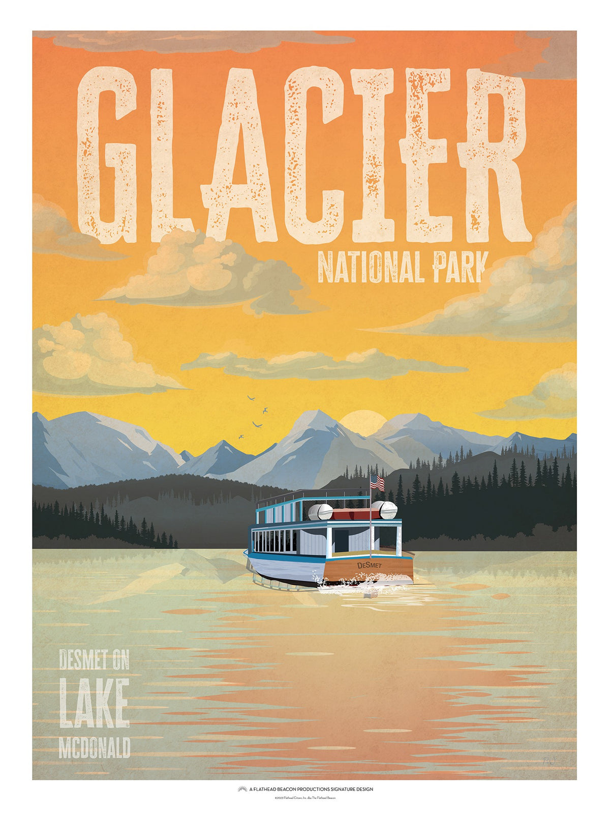 Glacier National Park Prints and Posters - High Quality Prints