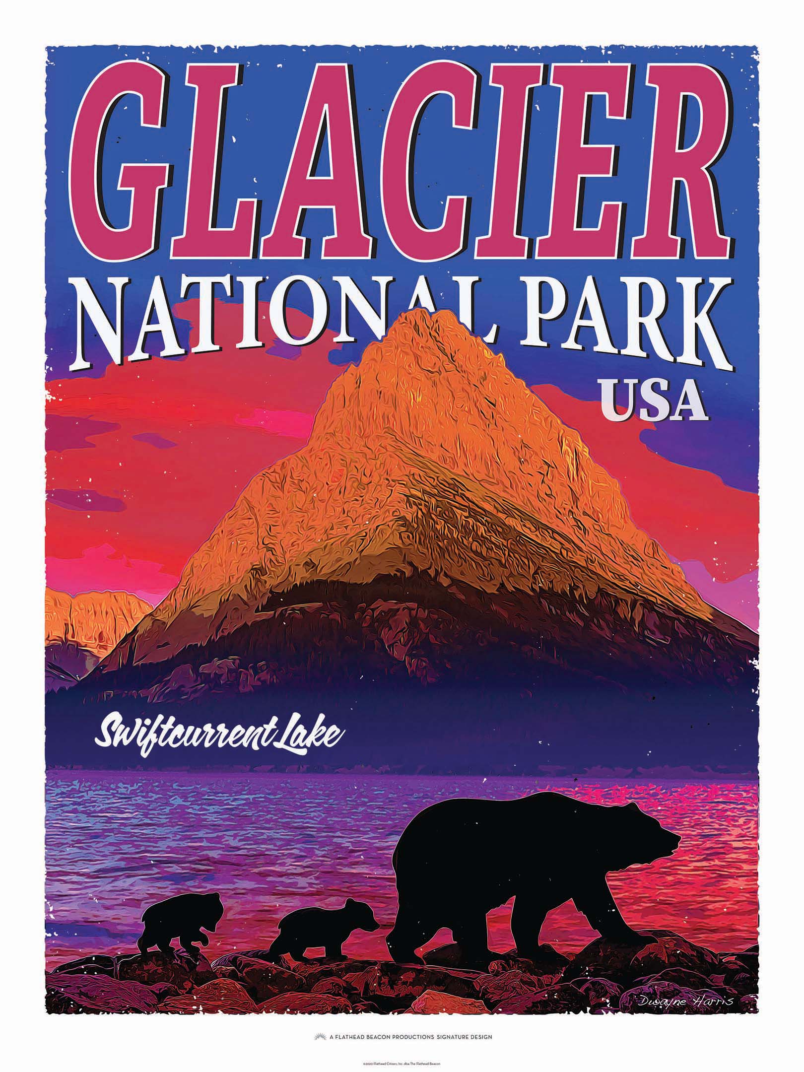 Glacier National Park Prints and Posters - High Quality Prints