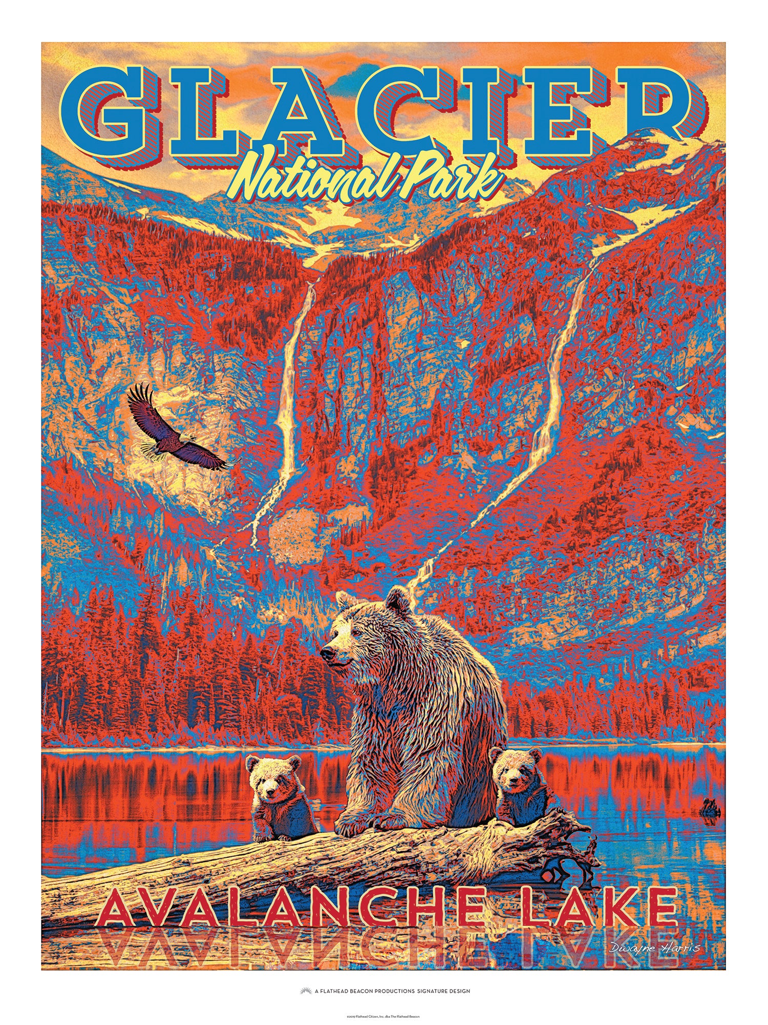 Glacier National Park Prints and Posters - High Quality Prints