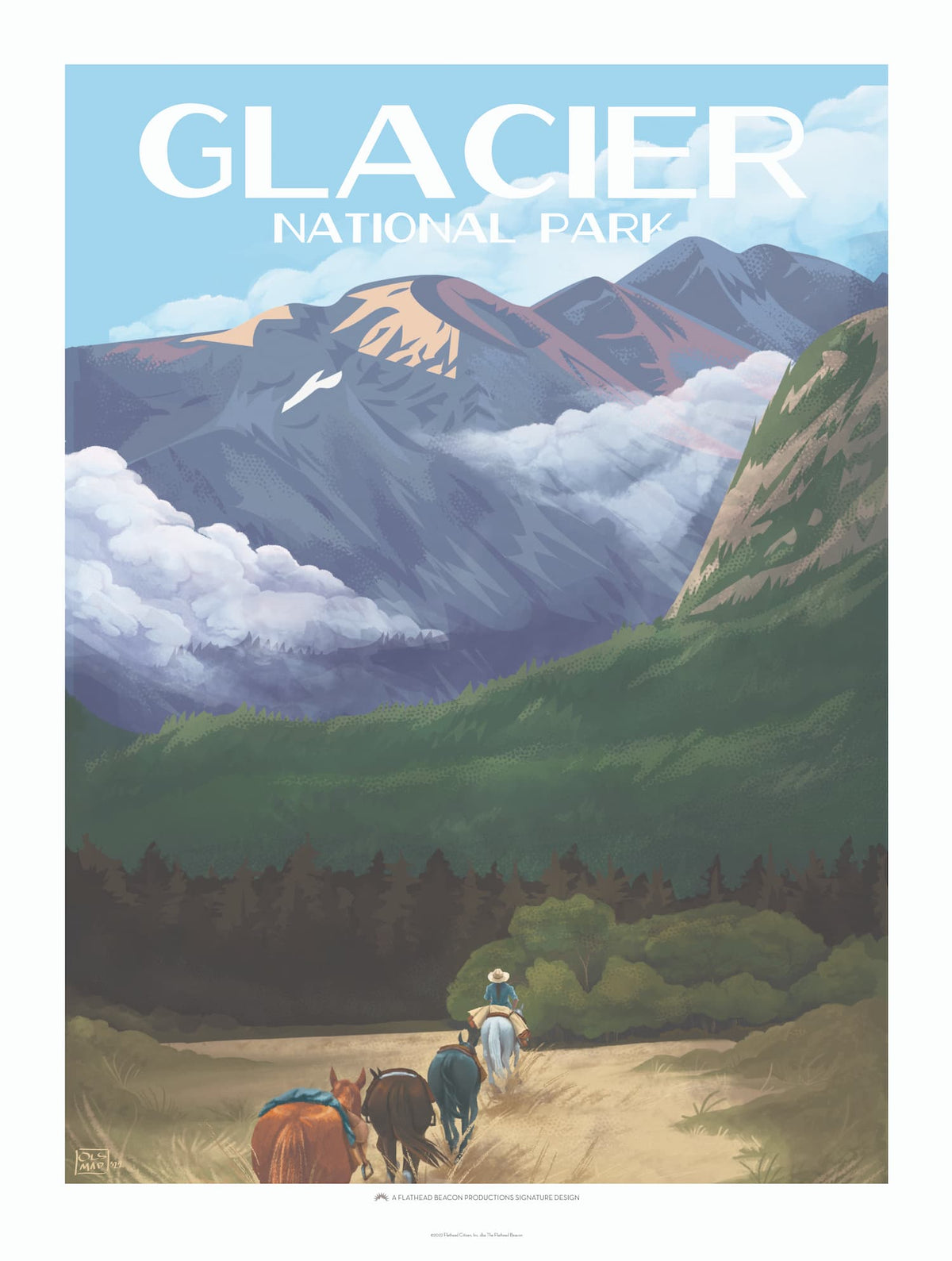 Glacier National Park Prints and Posters - High Quality Prints